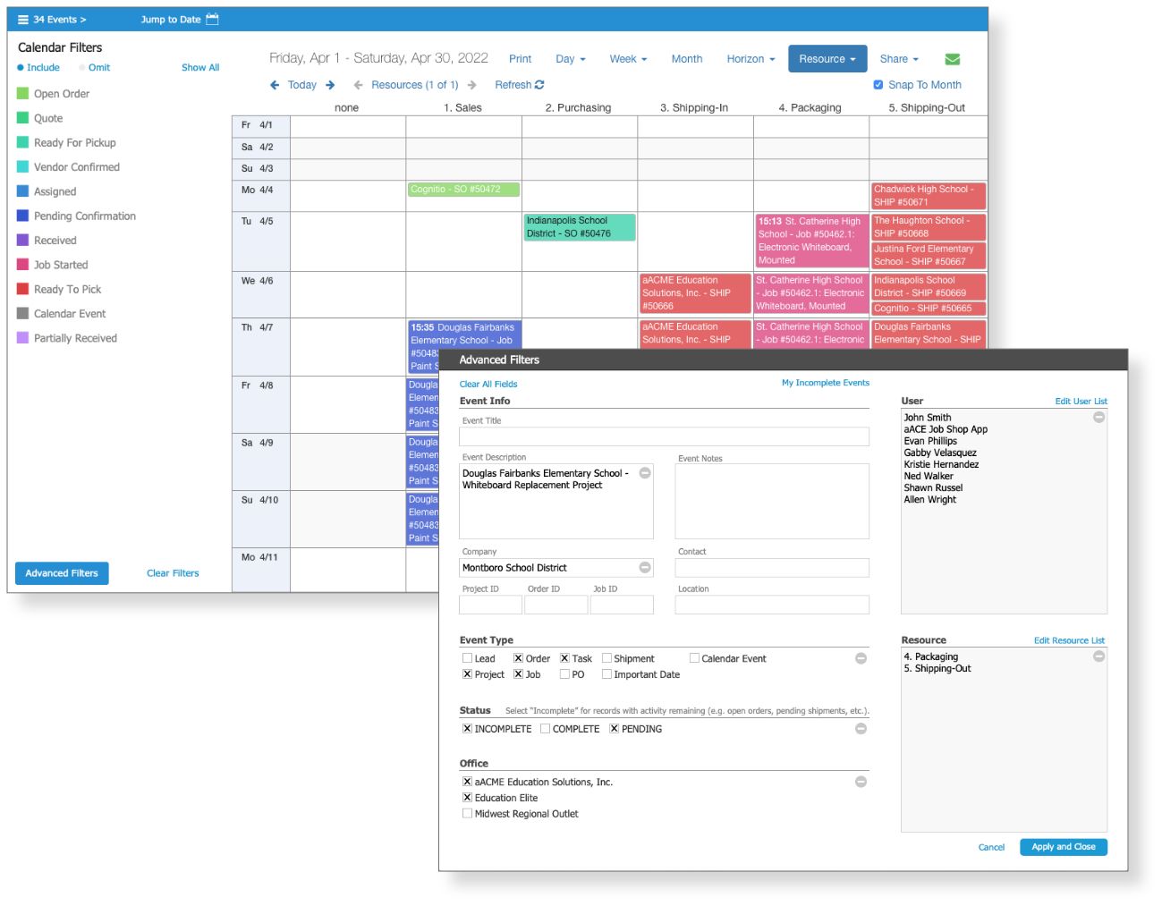 Top Rated Calendar & Scheduling Software For SMBs | aACEsoft